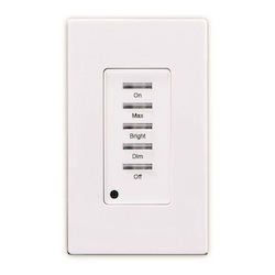 LEV RLVSW-4LW WH IRC LV DIM SW 4-BTN BX | Stanion