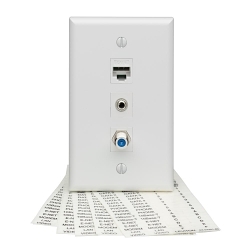 LEV 41080-LEB LABELS JACK ID BK LTRS | Stanion