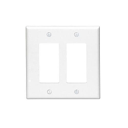 LEV 80609-W WH WP 2G DEC MIDWAY | Stanion