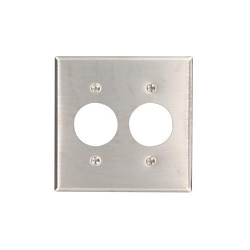 LEV 84052-40 SS WP 2G 2SGL REC 1406 HOLE STD S | Stanion