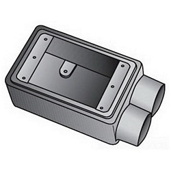 OZ-G 0ZGFSS150 FSS 1 GANG CAST BOX 1/2-IN HUB | Stanion