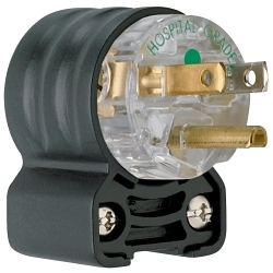 P&S PS5266-HGAN STR BLD ANGLE PLUG 3W 15A 125V H | Stanion