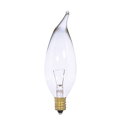 SATCO S3867 15 WATT CA10-INCANDESCENT CLEAR | Stanion
