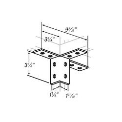 Superstrut® | Channel Wing-Shaped Fittings | Stanion