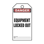 PANDUIT PVT-96 PLASTIC TAG DANGER EQUIPMENT LOC | Stanion