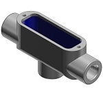 T&B TB38 1-IN CONDUIT BO DY GRAY IRON TB F-8 | Stanion