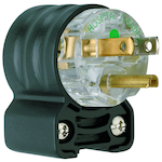 P&S PS5266-HGAN STR BLD ANGLE PLUG 3W 15A 125V H | Stanion