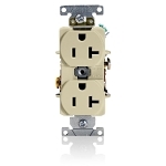 LEV 5352-I IV REC DUP TSLOT 2PO 3WI 20A125V | Stanion