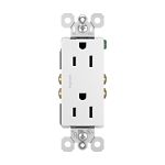 P&S 885-TRW RADIANT 15A/125V TR DUP RECP WH | Stanion