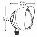 RAB BULLET12A BULLET FLOOD 12W COOL LED 120V | Stanion