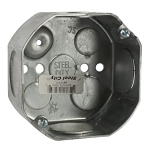 S/C 54171 1 4-IN-OCTAGON BOX STL 22.5CU 1-KO | Stanion