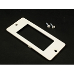 W-MOLD 5507R-WH NM RECT FACEPLATE 5500 WHITE | Stanion